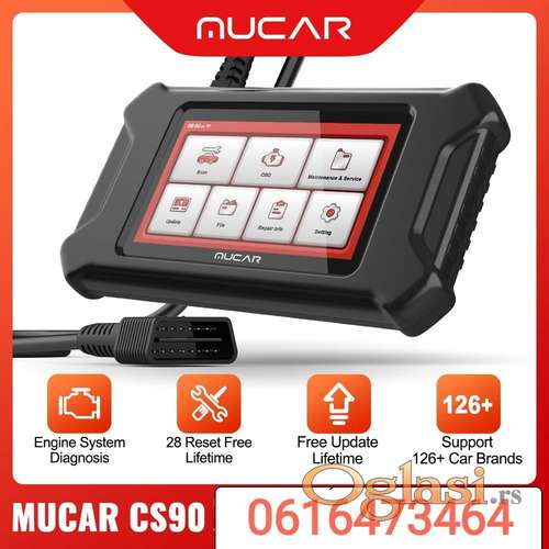 MUCAR MUCAR CS90 Profesionalna Full OBD2 Auto Dijagnostika