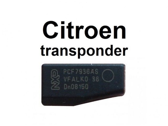 Citroen transponder PCF7936 ID46