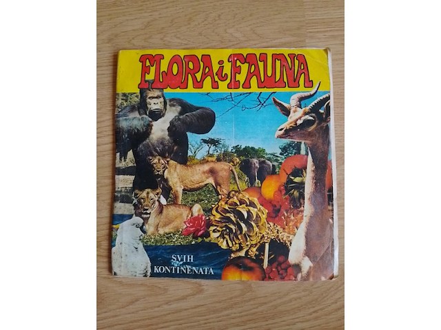 ALBUM FLORA I FAUNA hvali jedna sličica 1974 god.