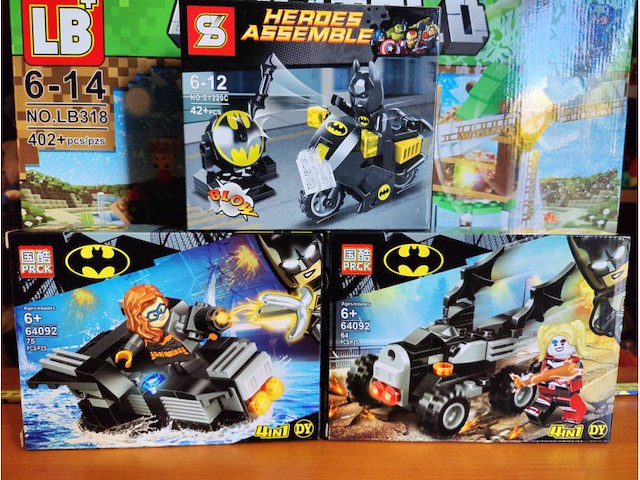 Batgirl sa vozilom Lego S setovi
