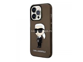 Futrola Karl Lagerfeld IML NFT Ikonik za Iphone 14 Pro Max crna Full ORG (KLHCP14XHNIKTC)