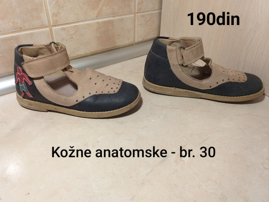 Dečije kožne anatomske cipele br. 30