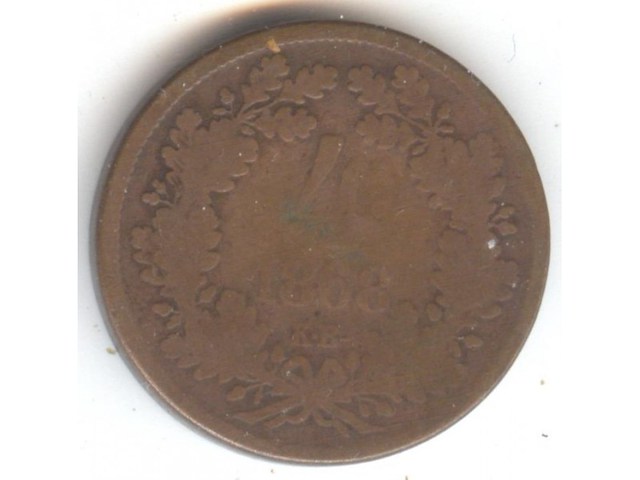 Madjarska 4 krajczar 1868 KB