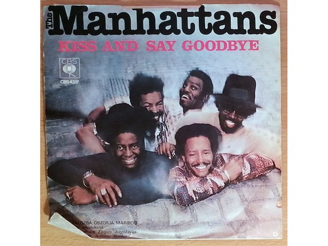 SP MANHATTANS - Kiss And Say Goodbye (1978) 1.press VG+