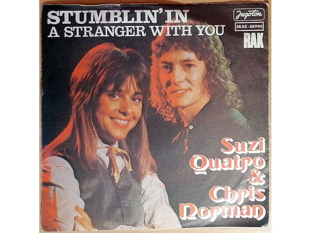 SP SUZI QUATRO &; CHRIS NORMAN - Stumblin` In, VG-/NM