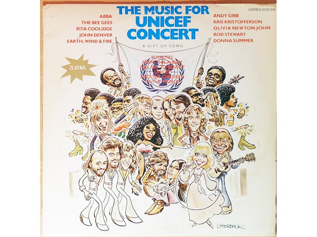 LP V/A - Music For Unicef Concert (1979) 3. press, VG+