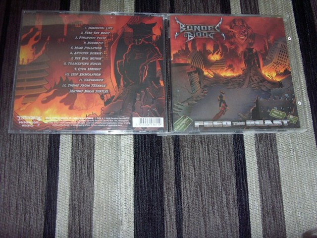 Bonded By Blood ‎– Feed The Beast CD Earache EU 2008.