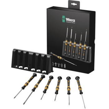 Wera set odvijača za elektroniku 1578 A/6 ESD 6/1 05030170001