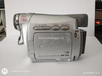 CANON MV790 E miniDV video kamkorder