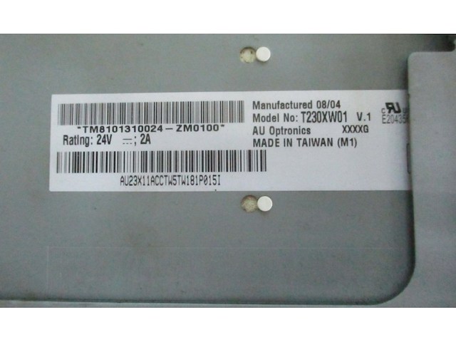 LCD Panel 23`,T230XW01   V.1   za Samsung–LE23R81BX