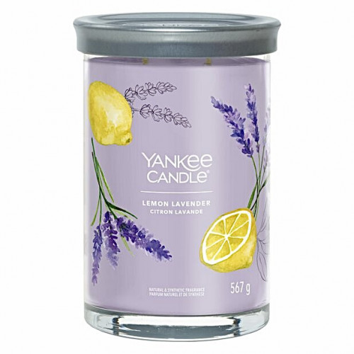Lemon Lavender Signature Tumbler mirisna sveća - velika (limun i lavanda)