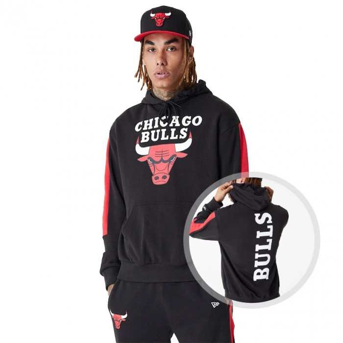 Chicago Bulls New Era Colour Block Oversized duks sa kapuljačom