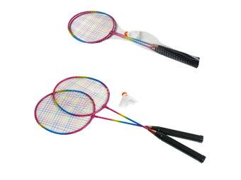 Set za badminton sa 2 reketa i 1 loptom