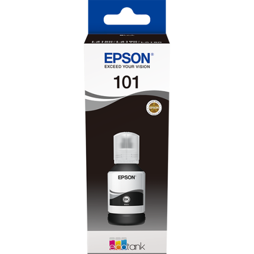 Epson Original Printer Ink/mastilo 101 EcoTank Black ink bottle | C13T03V14A