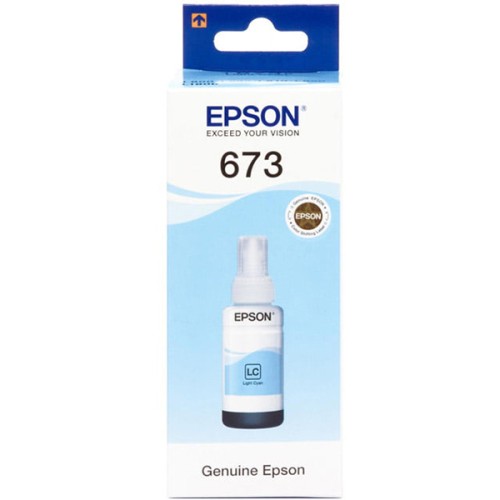 Epson Original Printer Ink T6735 Light Cyan | C13T67354A