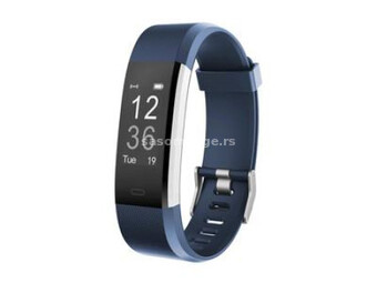 FitPro up ID115 plus HR blue smartwatch