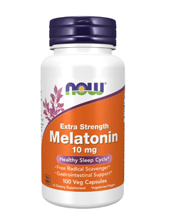 NOW Melatonin 10mg
100 kapsula