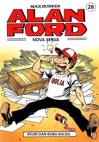 Color Media International Alan Ford 28 nova serija -Veliki dan Boba Rocka