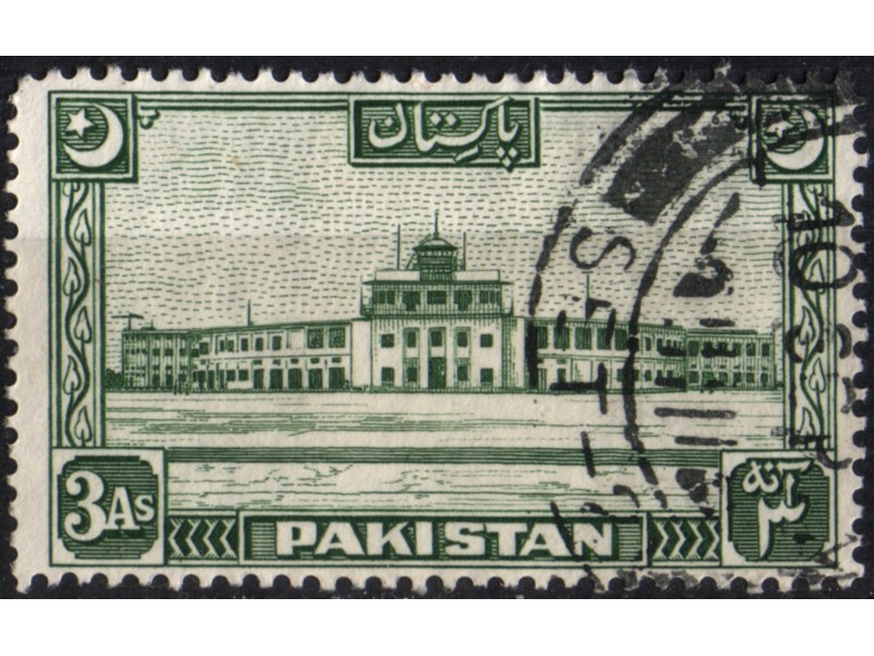 kt582j dec1949 Pakistan Mi50(-F-)1/8