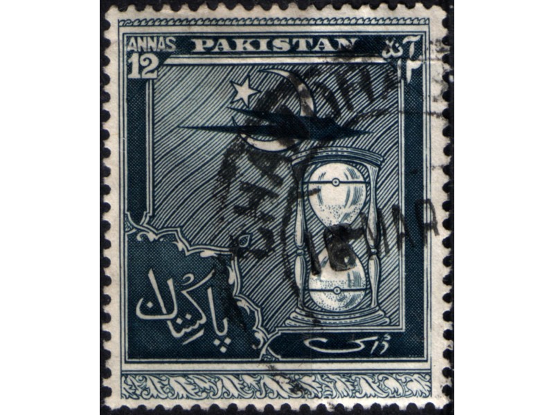 kt582m 14.avg1951 Pakistan Mi62(-o-)1/8