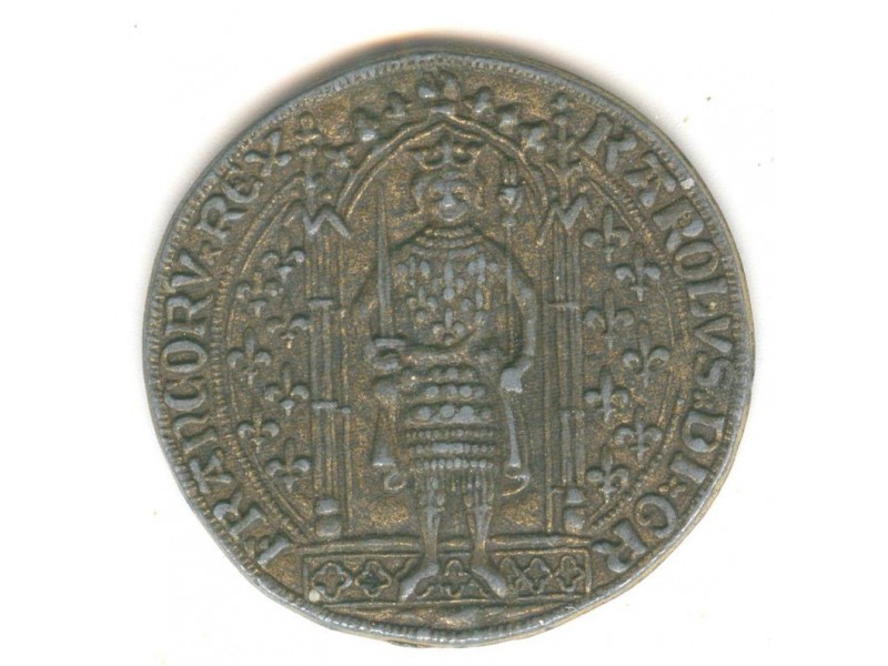 Token CHARLES V FRANC A PIED 1365