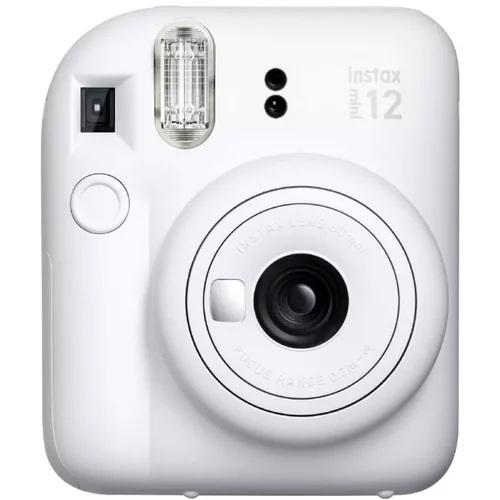 INSTAX Mini 12 FUJIFILM Instant Beli (Clay White) Foto Aparat