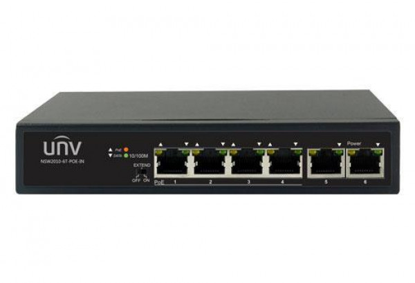 UNV ETHERNET SWITCH 9801C0Q0 (NSW2010-6T-PoE-IN)