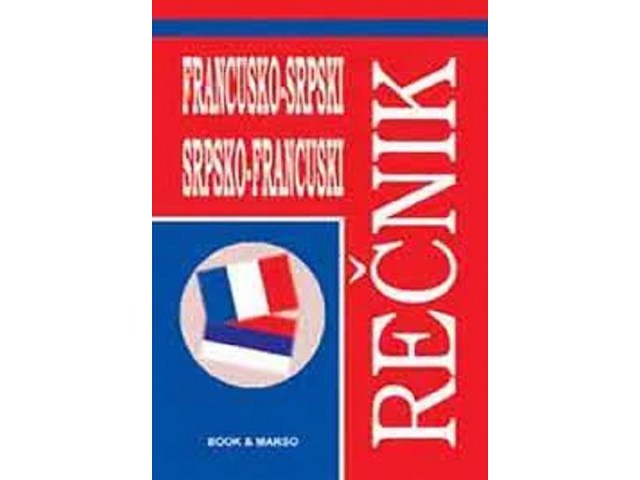 Francusko-srpski, srpsko-francuski rečnik Book Marso