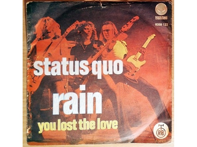 SP STATUS QUO - Rain (1976) VG-, vrlo dobra