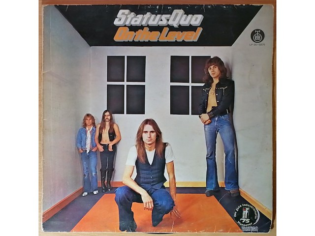 LP STATUS QUO - On The Level (1975) 1. pressing, G+/VG-