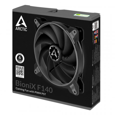 Ventilator za kućište Arctic BioniX F140 Gaming Fan with PWM PST, 14cm, 4 pin, ACFAN00161A