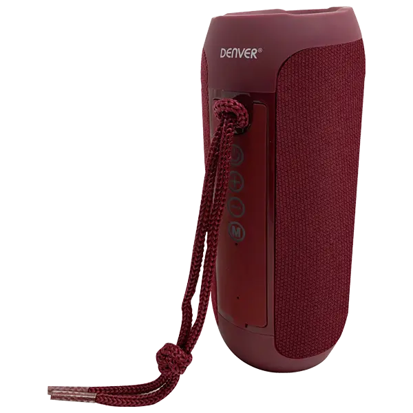 Denver BTS-110NRBORDEAUX Bluetooth zvučnik, 1200 mAh, 10 W, USB/MicroSD, Bordo