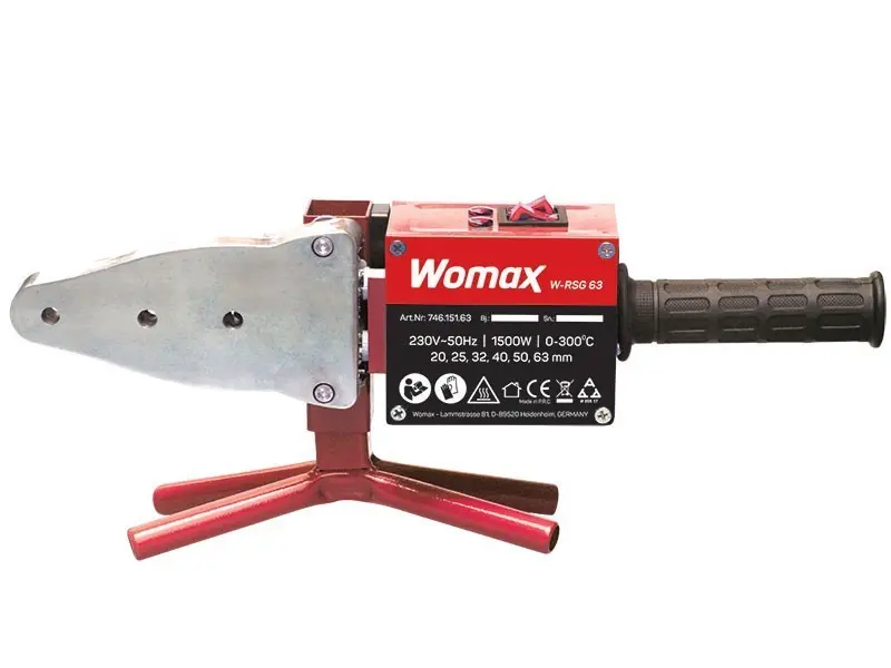 WOMAX Pegla za pIastične cevi W-RSG 1500