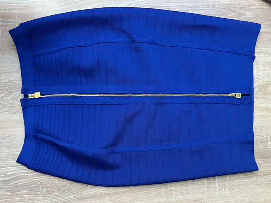 Strec suknja serpa plave boje