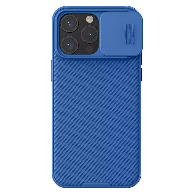 Maskica Nillkin CamShield Pro za iPhone 15 Pro 6.1 plava