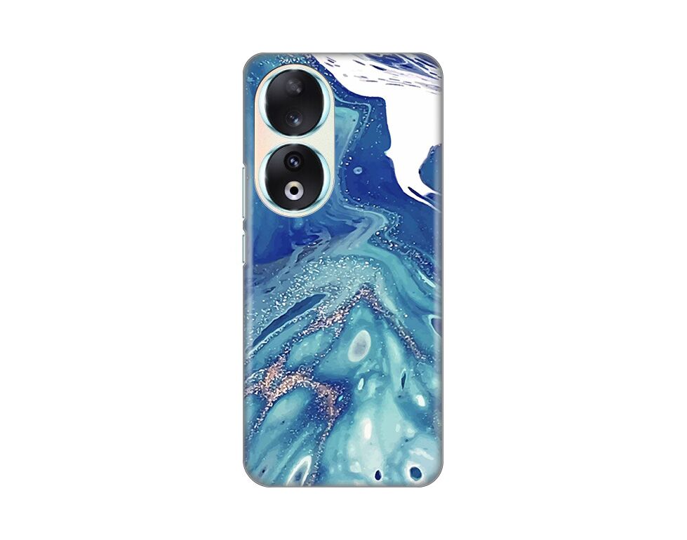 Silikonska futrola PRINT - Huawei Honor 90 Blue Marble