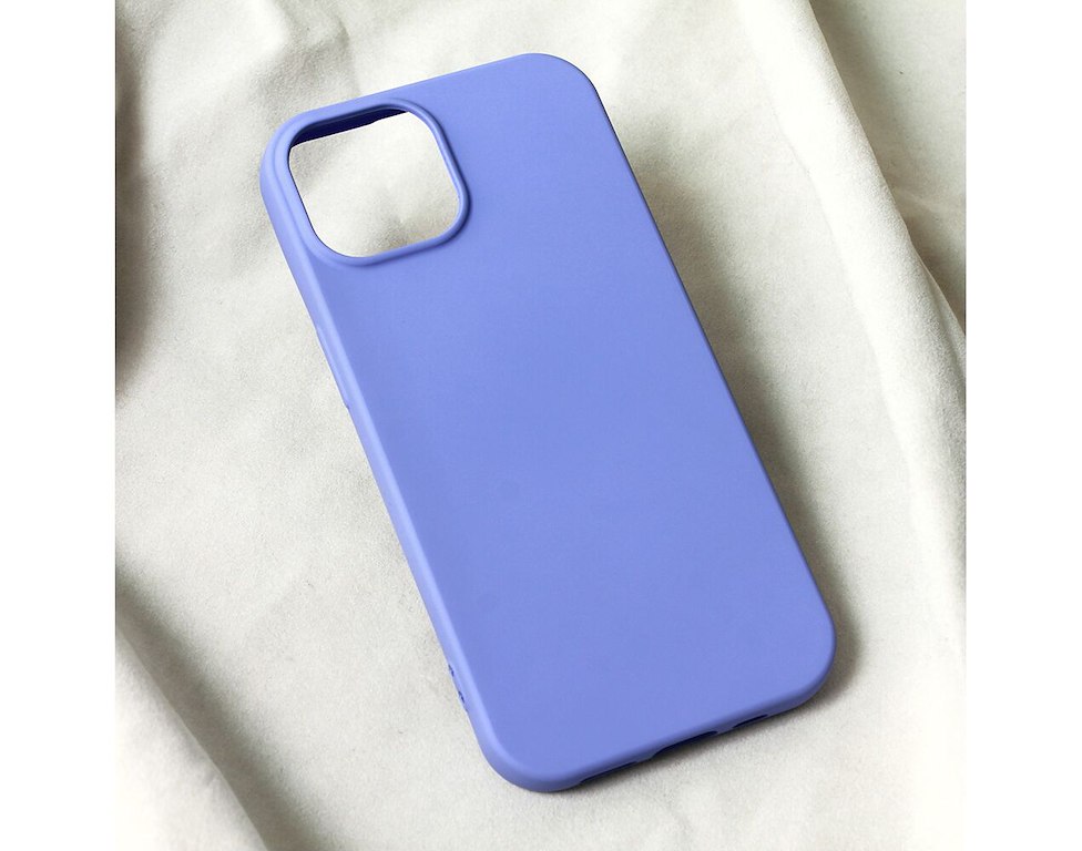 Futrola Teracell Soft Velvet - iPhone 15 ljubicasta