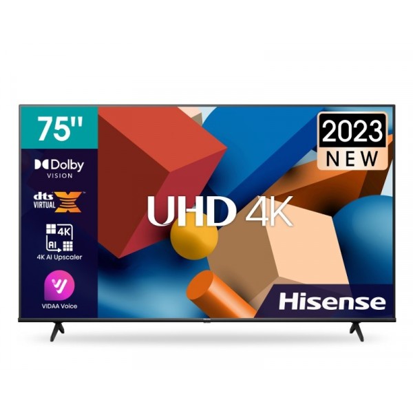 HISENSE 75" 75A6K LED 4K UHD Smart TV