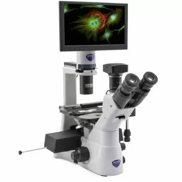 Invertni trinokularni mikroskop Optika IM-3LD4D,400X sa fluorescencijom