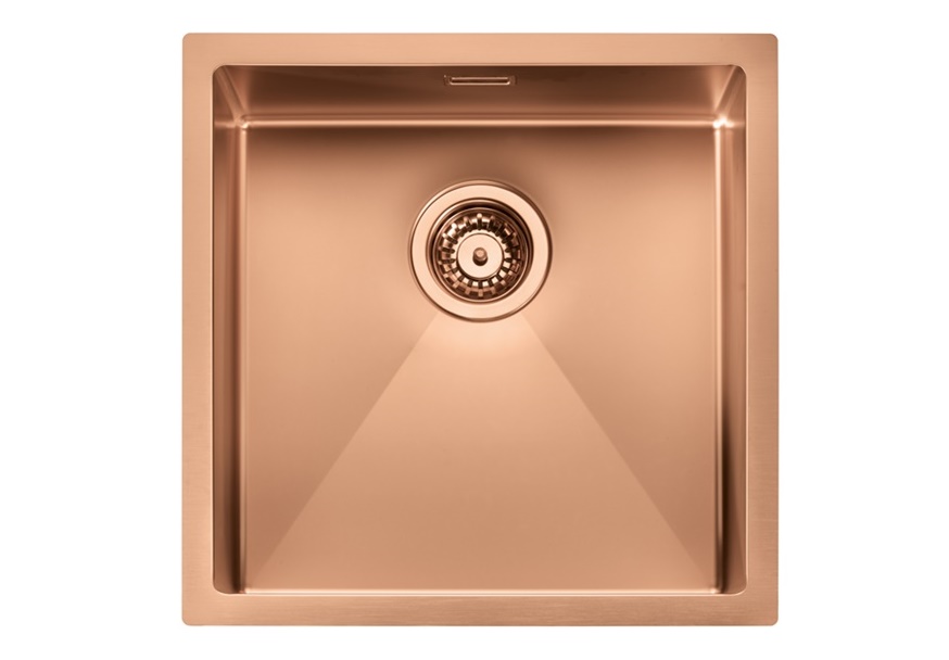 CM IRIDE MATT 450×450 D-190 3u1 COPPER BRONZE, slim, ugradna, podgradna