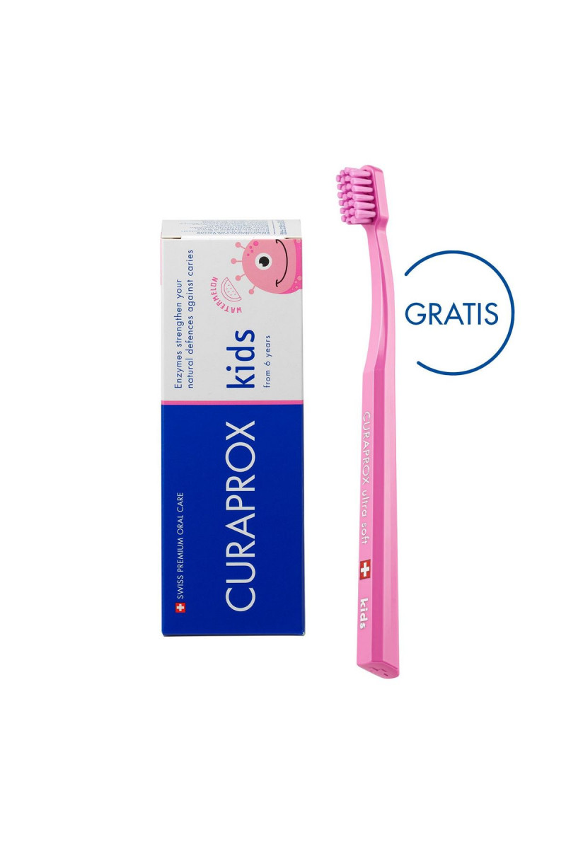 Curaprox decija pasta za zube 6g,60ml+cetk. gratis