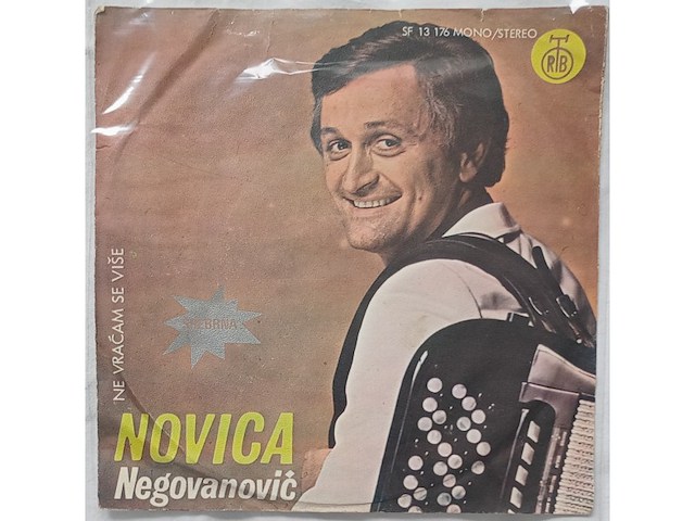 NOVICA  NEGOVANOVIC  -  NE VRACAM SE VISE