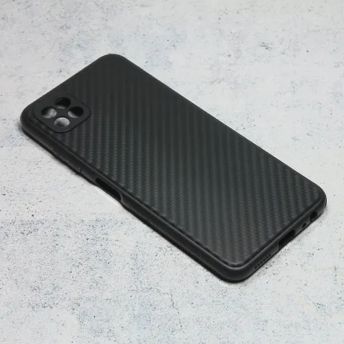 Futrola - maska Carbon fiber za Samsung A226 Galaxy A22 5G crna