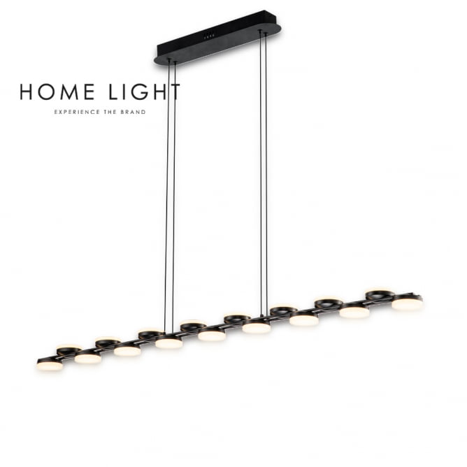 HOME LIGHT – LUNA 227 VISILICA 49W 3000K CRNA