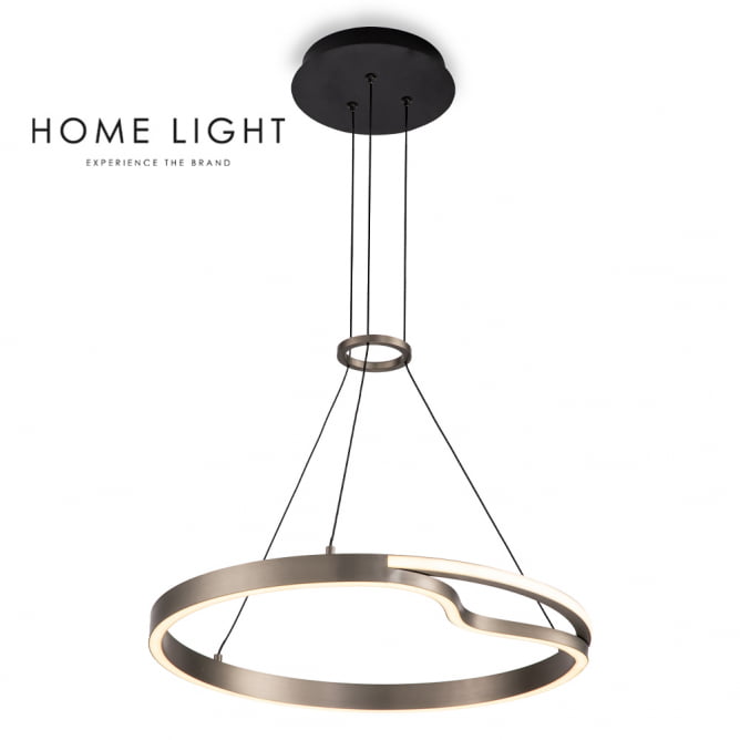 HOME LIGHT – LUNA 235 LUSTER 37W 3000K SIVA