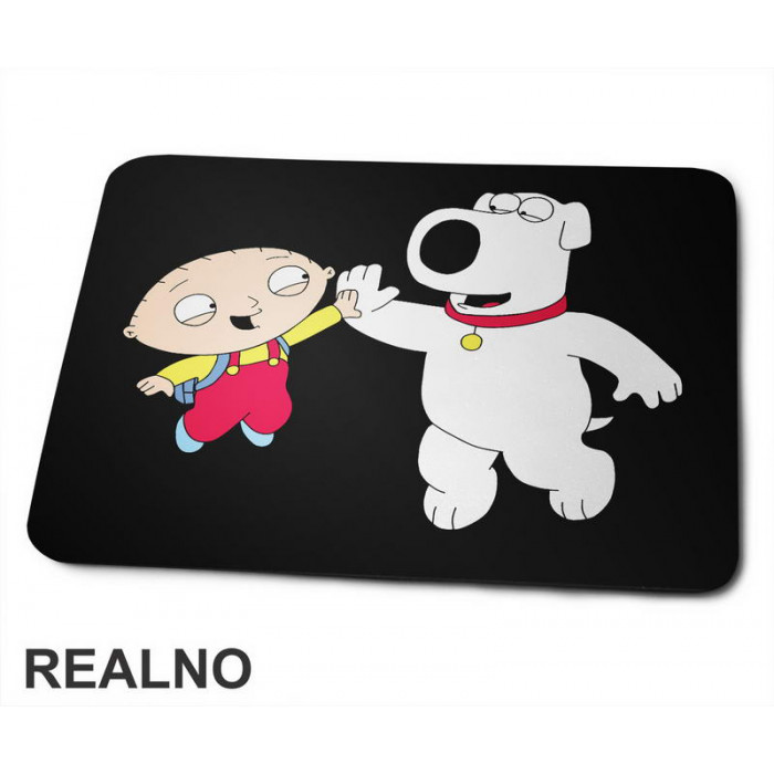 BRIAN AND STEWIE ARE FLYING - FAMILY GUY - PODLOGA ZA MIŠ