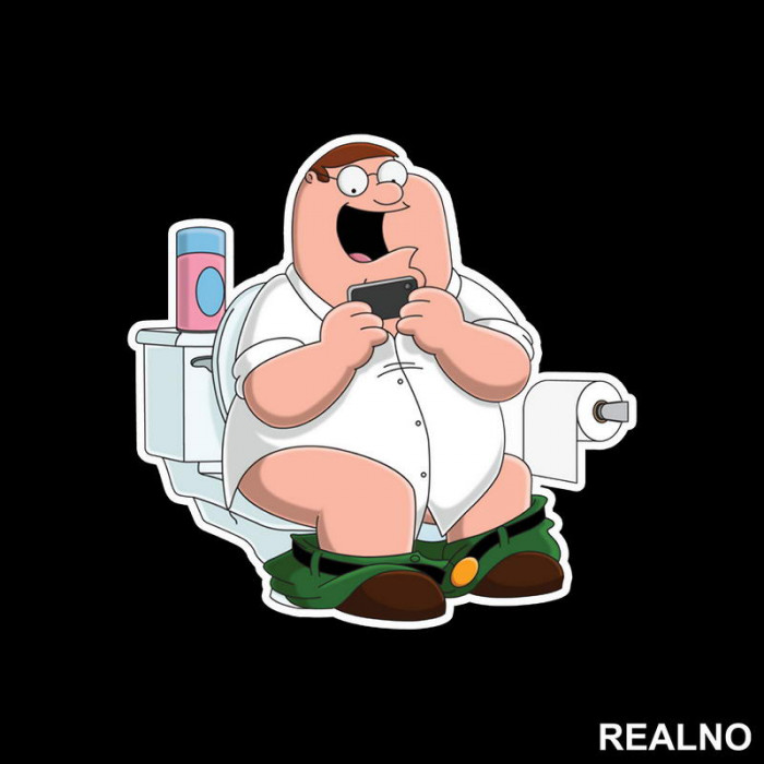 HAPPY PETE - FAMILY GUY - NALEPNICA