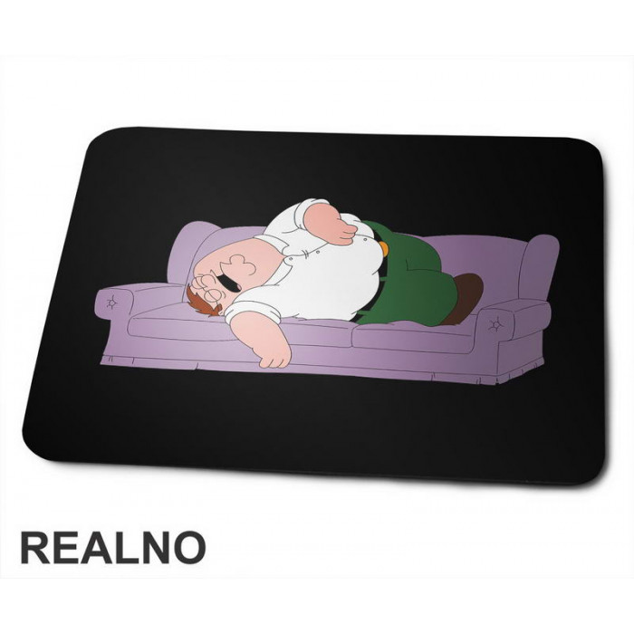 PETE SLEEPING - FAMILY GUY - PODLOGA ZA MIŠ