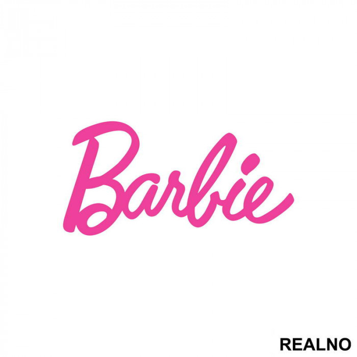 STARI LOGO - PINK - BARBI - NALEPNICA