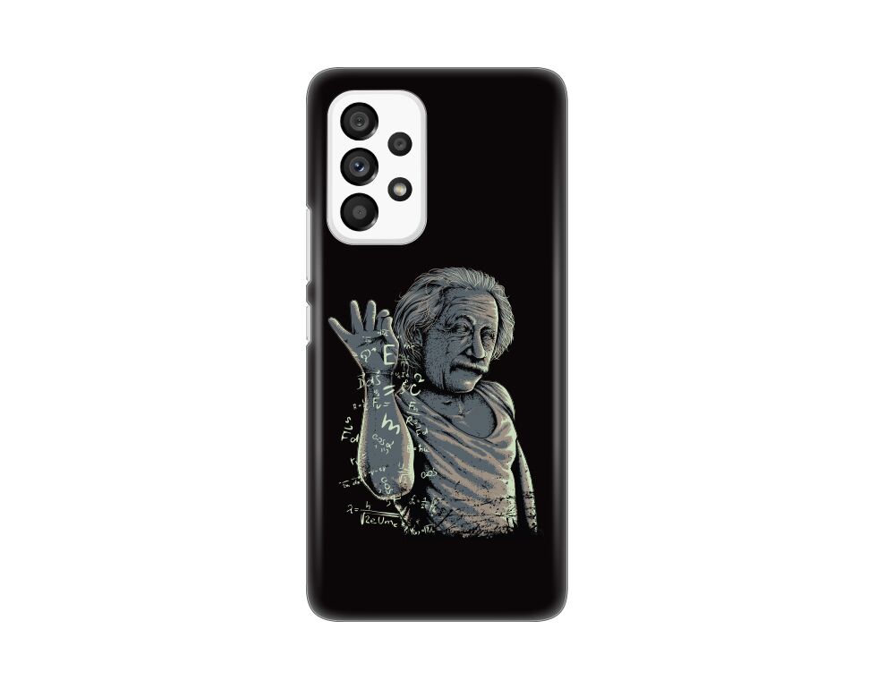 Silikonska futrola PRINT - Samsung A536 Galaxy A53 5G Funny Albert Einstein